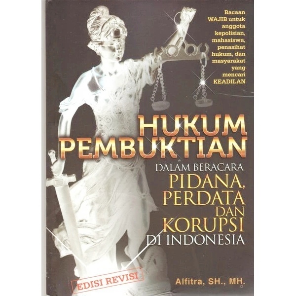 Jual HUKUM PEMBUKTIAN Dalam Beracara Pidana Perdata dan Korupsi Di ...