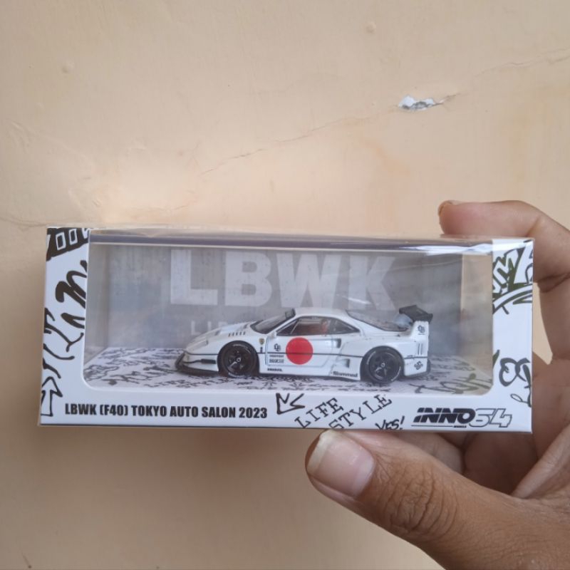 Jual inno 64 inno64 lbwk Liberty walk Ferrari F40 putih japan Tokyo ...