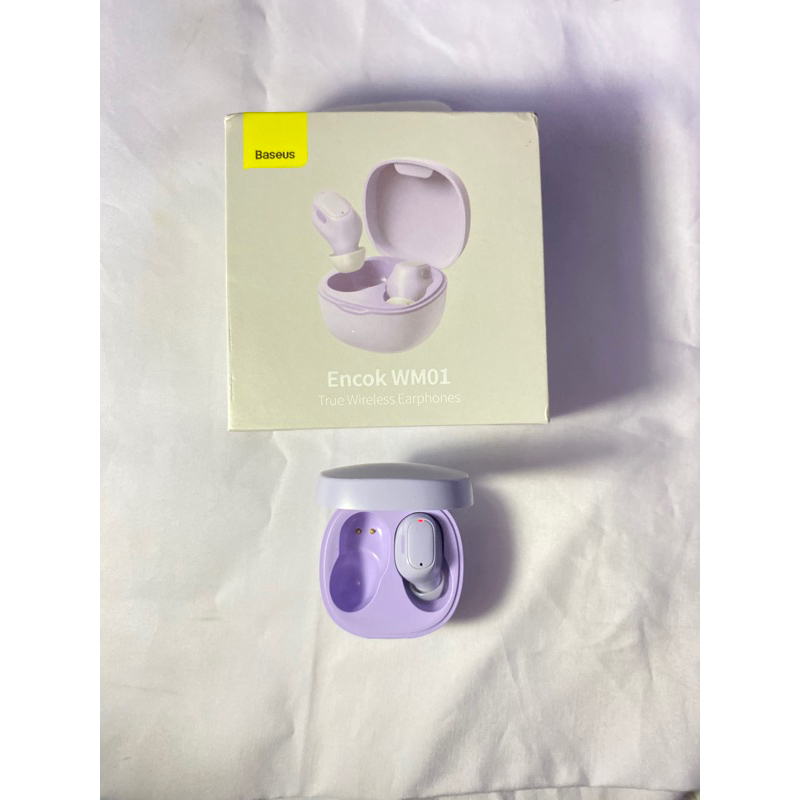 Jual Baseus Encok WM01 Ungu (sebelah kanan aja) | Shopee Indonesia