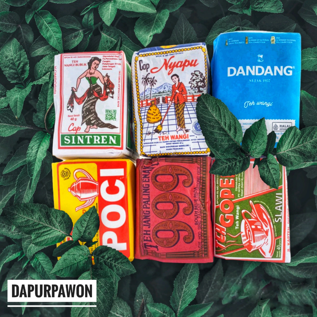 Jual Paket Wedangan 6 Teh Kombinasi Khas Solo Enak + Gula Batu | Shopee ...