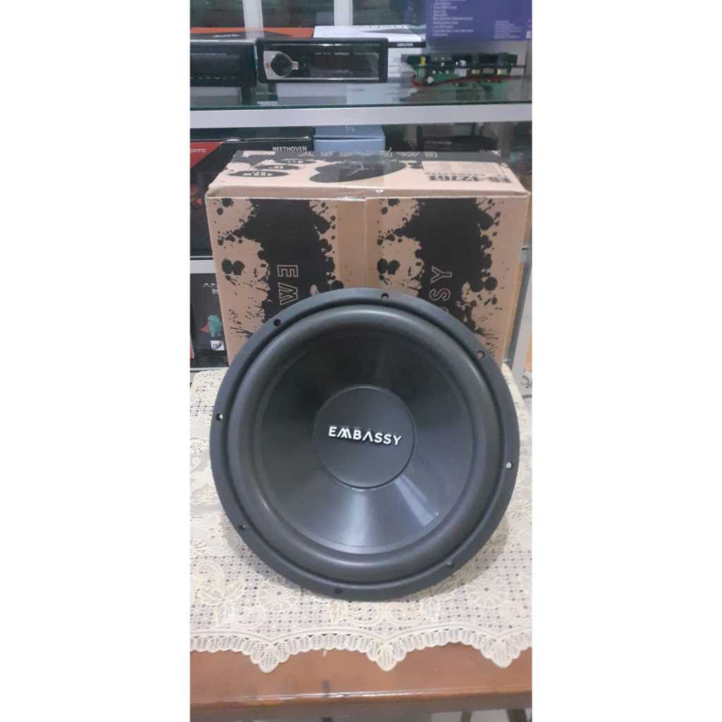Jual SUBWOOFER EMBASSY 12 INCH DOUBLE COIL 4 OHM 450 WATT | Shopee ...