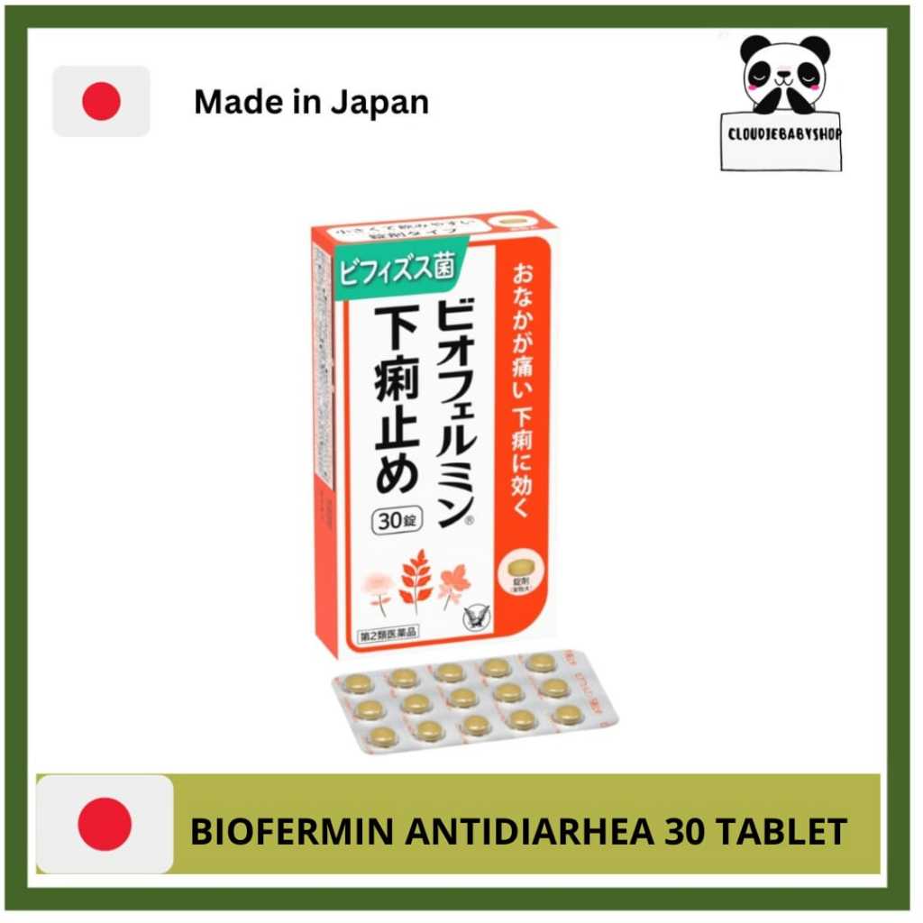 Jual Biofermin antidiarrhea 30 tablet obat diare japan | Shopee Indonesia