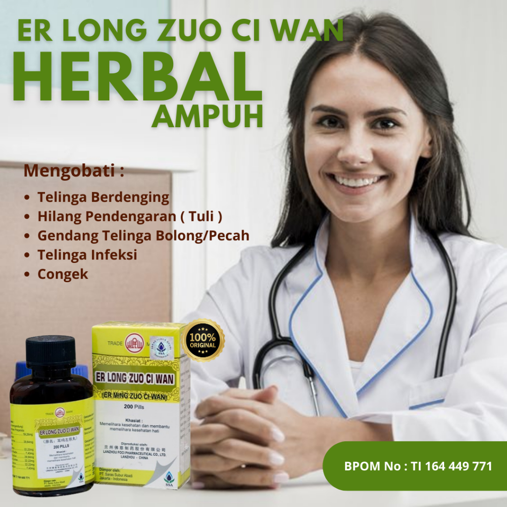 Jual OBAT HERBAL TELINGA Er Long Zuo Ci Wan Asli 100% Original OBAT ...