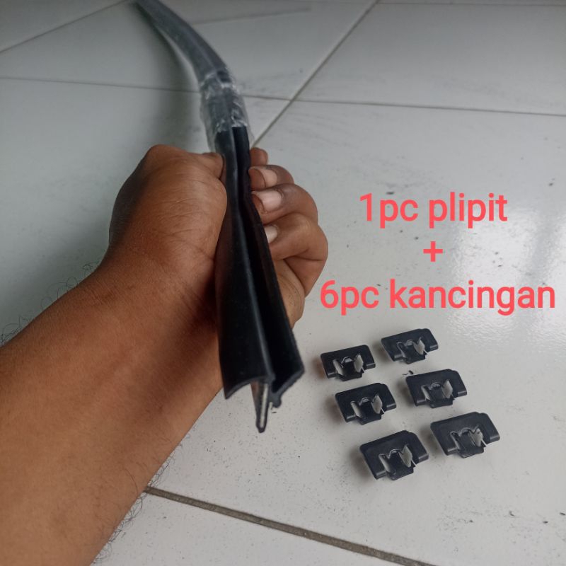 Jual LIST KACA PINTU LUAR UNIVERSAL / PLIPIT KACA KIJANG / LIST KACA ...