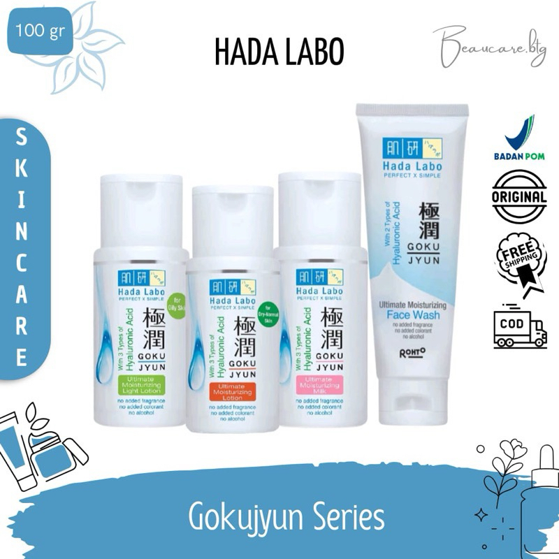 Jual Hadalabo Gokujyun Series (Moisturizing,Light Lotion/Toner ...