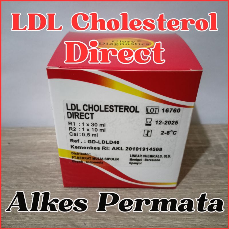 Jual Reagen LDL Kolesterol Direk / Cholesterol Direct 1×40 ml | Shopee ...