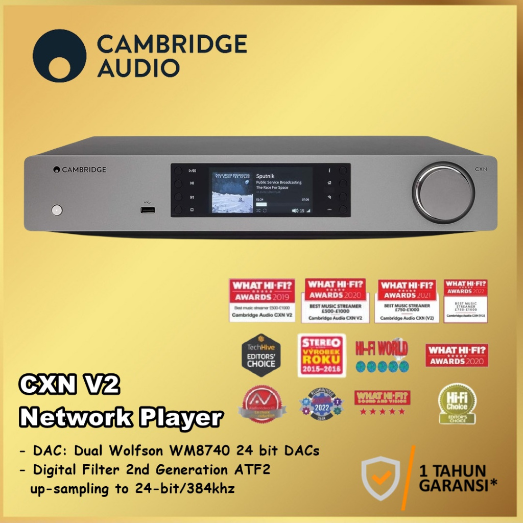Jual Cambridge Audio CXN V2 Network Audio Player Streamer / Preamplifier CXNV2 | Shopee Indonesia