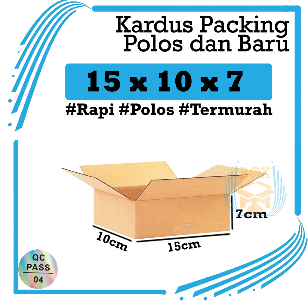 Jual Box Packing 15x10x7 / Kardus Packing / Karton Packing cocok untuk ...