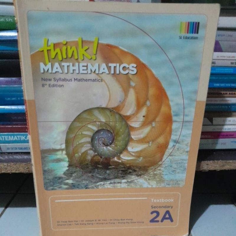 Jual BUKU THINK MATHEMATICS TEXTBOOK 2A | Shopee Indonesia