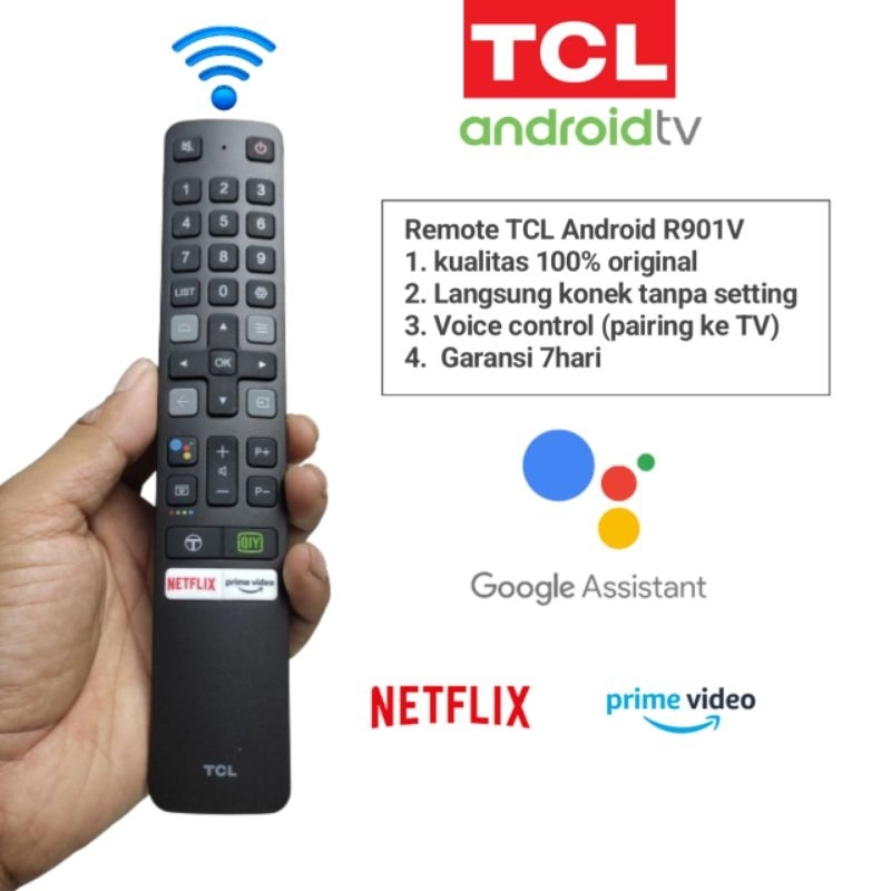 Jual Remote TV TCL Android ori | Shopee Indonesia