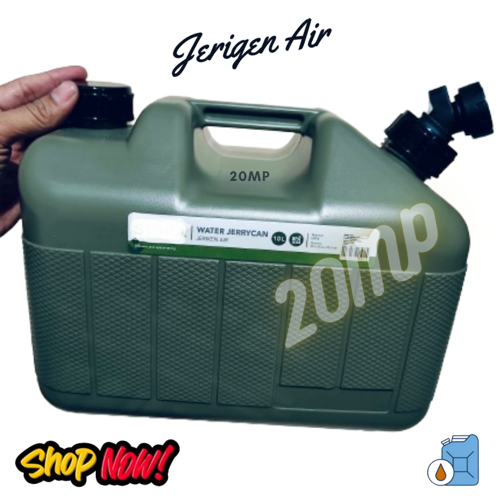 Jual Jerigen Air Plastik HDPE WATER TANK PLASTIC 10 Liter | Shopee ...