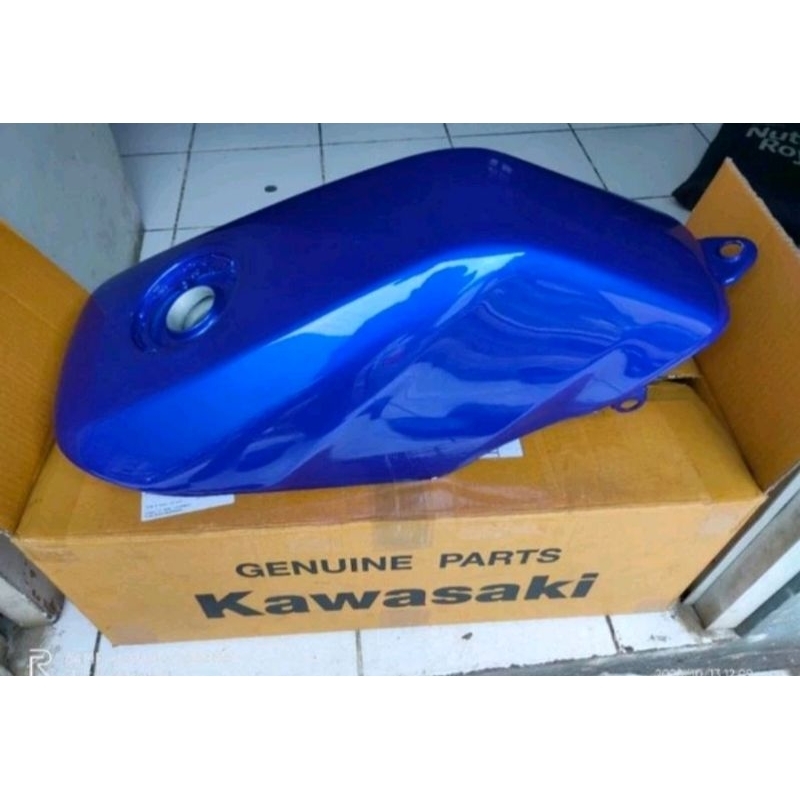 Jual Tangki ninja 150 SS R biru tua Original Kawasaki | Shopee Indonesia