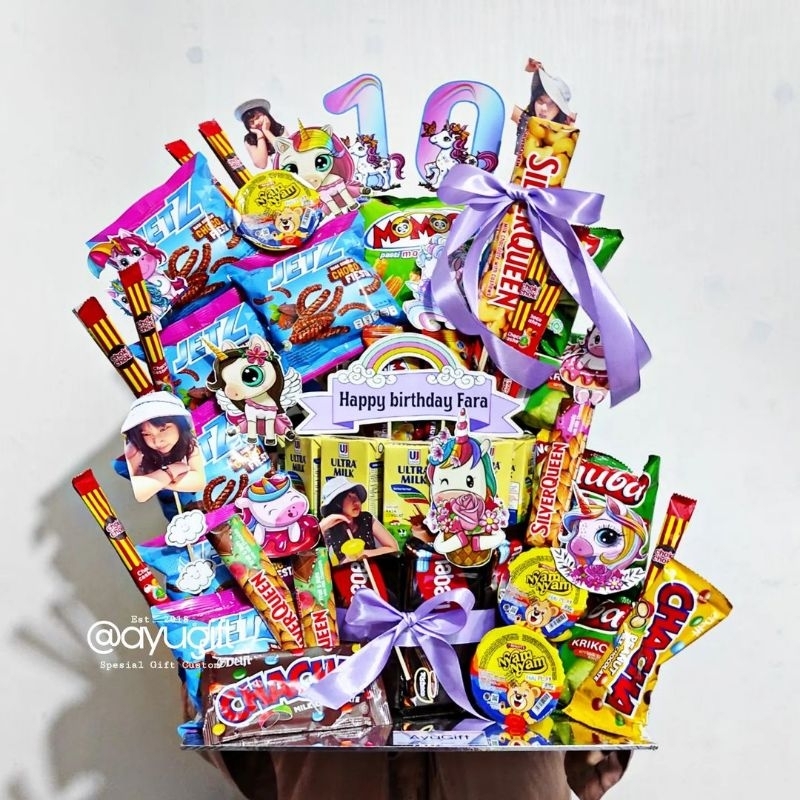 Jual Ayu Gift | Tower Snack | kue jajanan | kue wafer | tower kue jajan ...