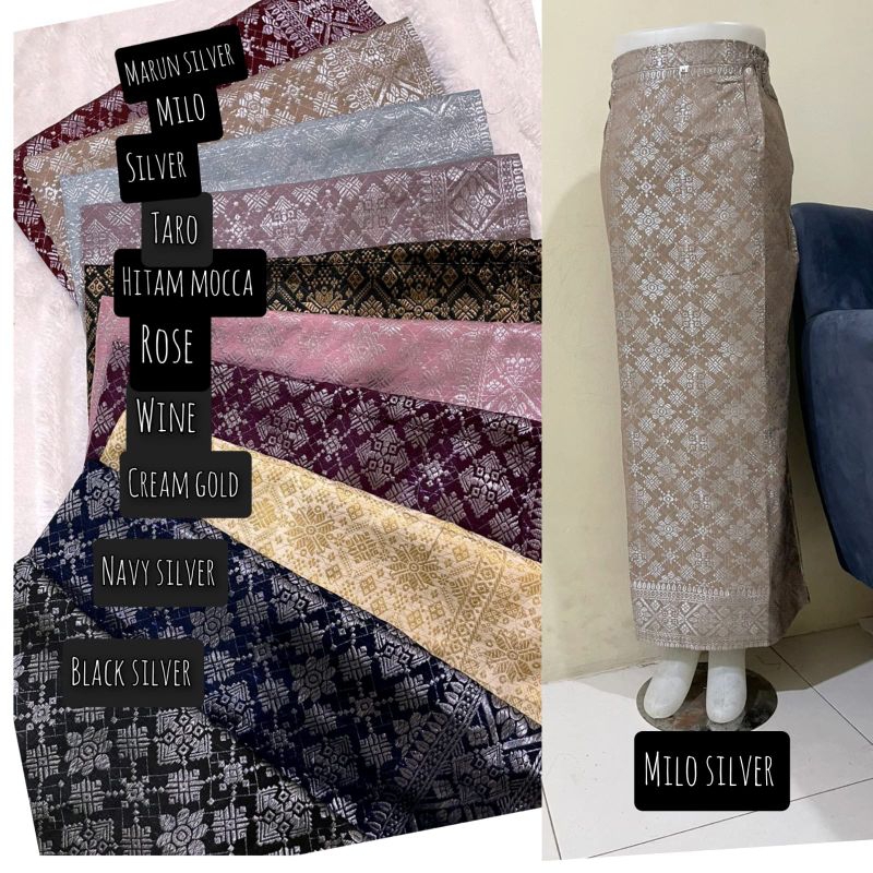 Jual Songket Span / Rok span.SONGKET JADI / ROK SONGKET JADI /BAWAHAN KEBAYA / KAIN SARUNG ...