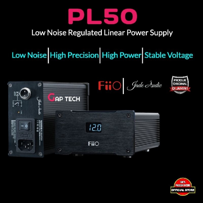 Jual Fiio PL50 / PL 50 Low Noise Regulated Linear Power Supply Original | Shopee Indonesia