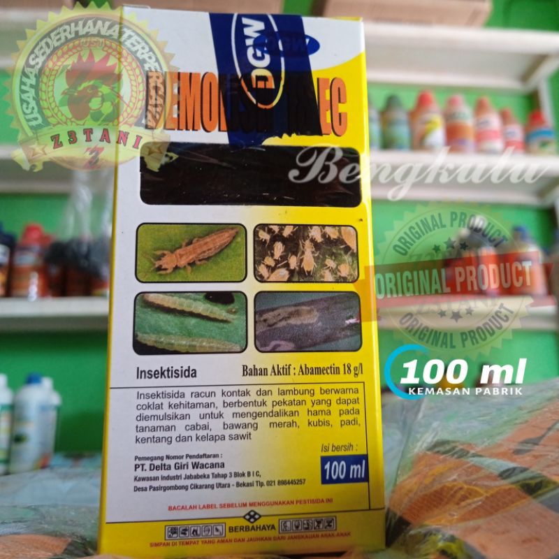 Jual DEMOLISH 18 EC 100ml Insektisida Abamektin 18g/l | Shopee Indonesia