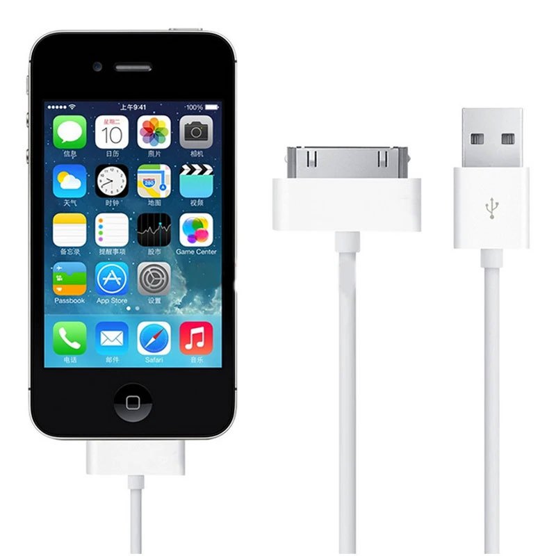 Jual Apple Kabel Data 30 Pin Multifungsi for iPhone iPad iPod 1M - S ...