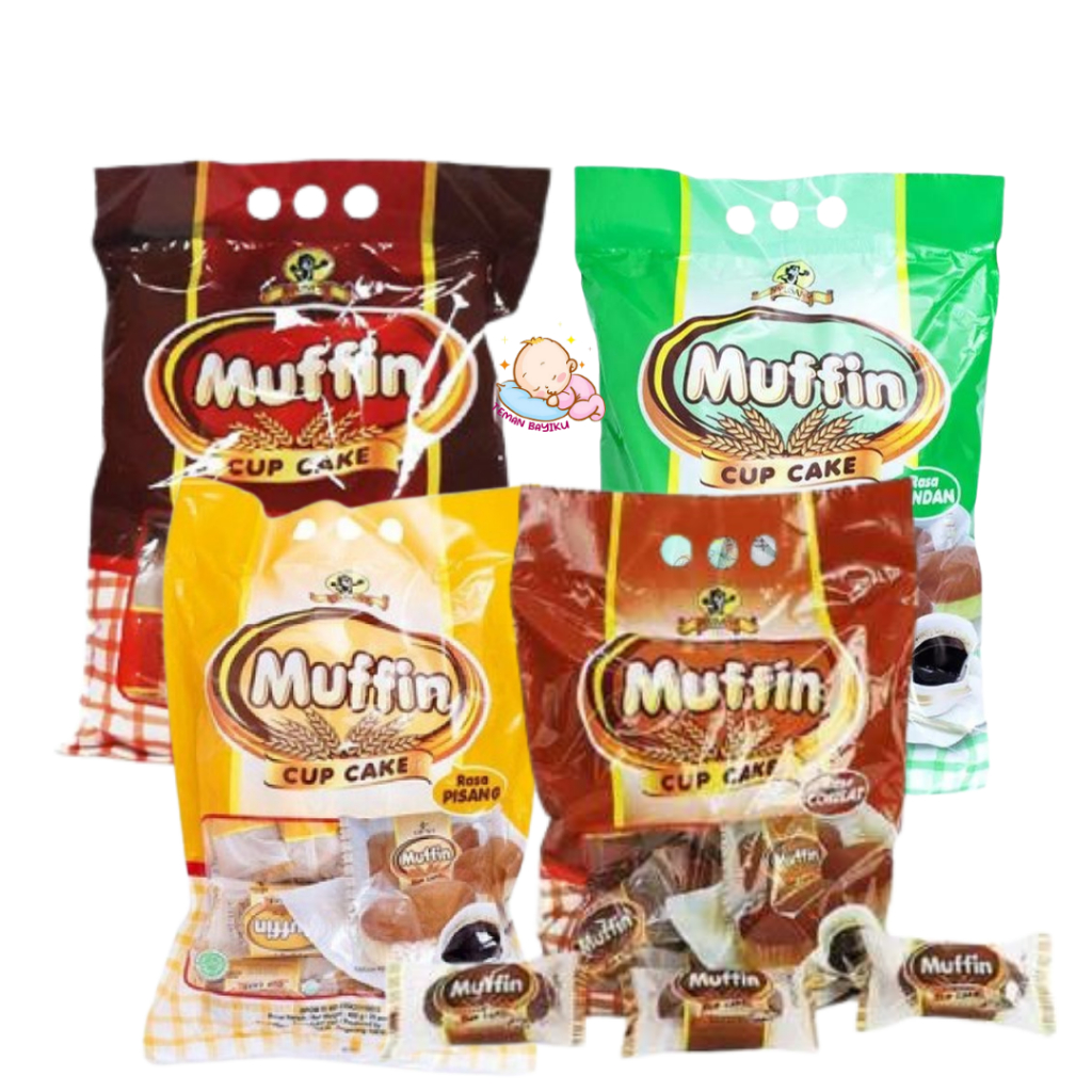 Jual Pusan Mufin Cup cake isi 20pcs ( 360 gr ) muffin rasa original ...