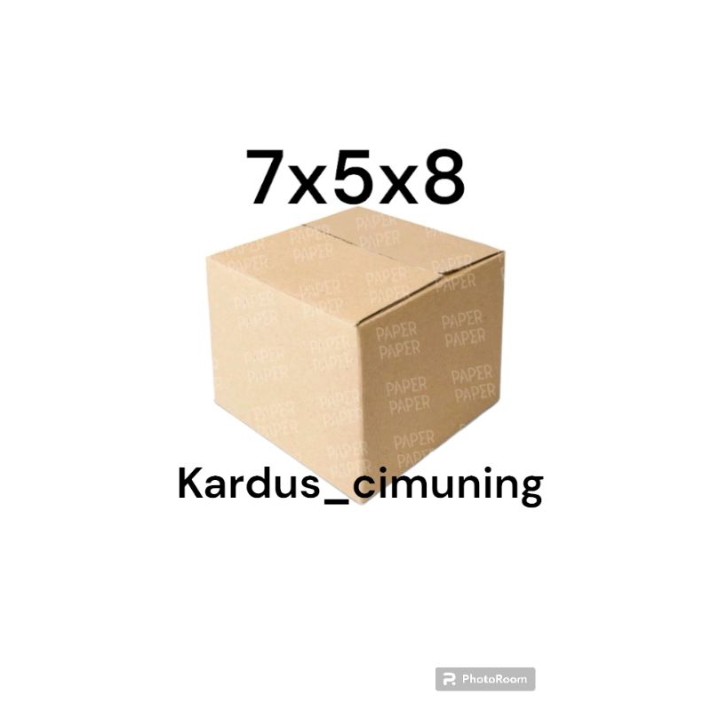 Jual kardus box packing 7x5x8 | Shopee Indonesia