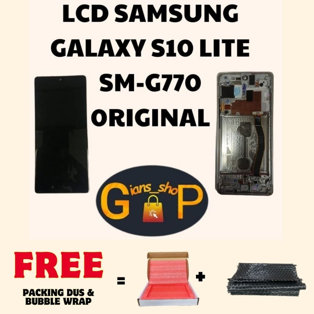 Jual SAMSUNG LCD GALAXY S10 LITE G770 ORIGINAL COPOTAN | Shopee Indonesia