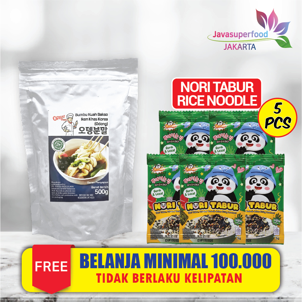 Jual Bumbu Saus kuah Soup Oden Odeng Eomuk Fish Cake Bakso 500g ...