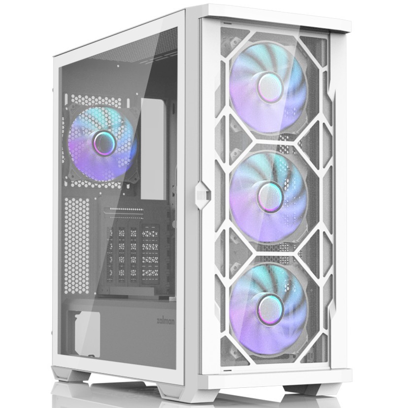 Jual ZALMAN Z10 DUO ARGB WHITE MID TOWER PC CASE CASING GAMING CHASSIS | Shopee Indonesia