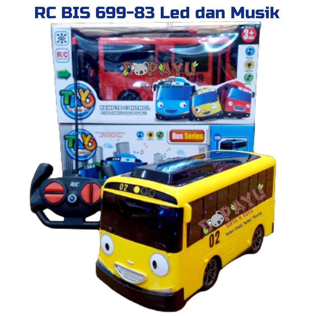 Jual Mainan Bis RC Bus Karakter 699-83 Led dan Musik Bis-bisan | Shopee ...