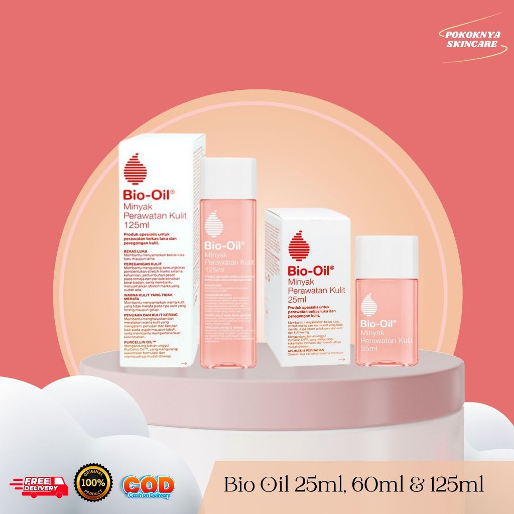 Jual Bio Oil / Menyamarkan bekas Luka / Stretch Mark / Selulit / Kulit ...
