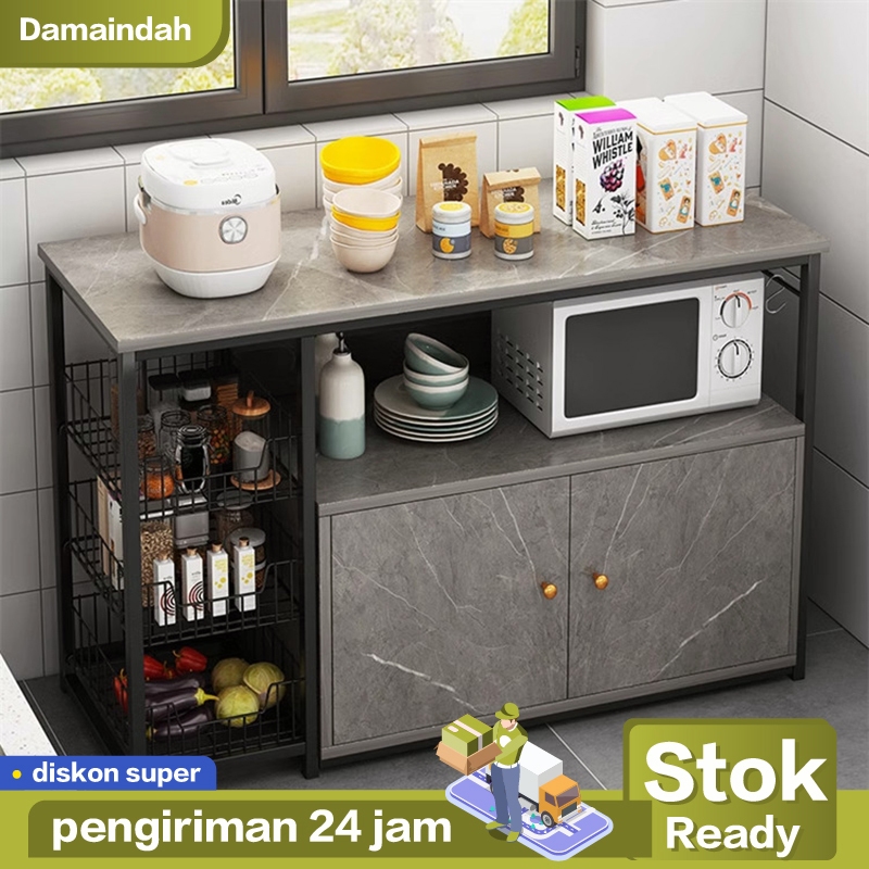 Jual Damaindah Rak Dapur Serbaguna / Meja Kompor / Meja Dapur / Rak ...