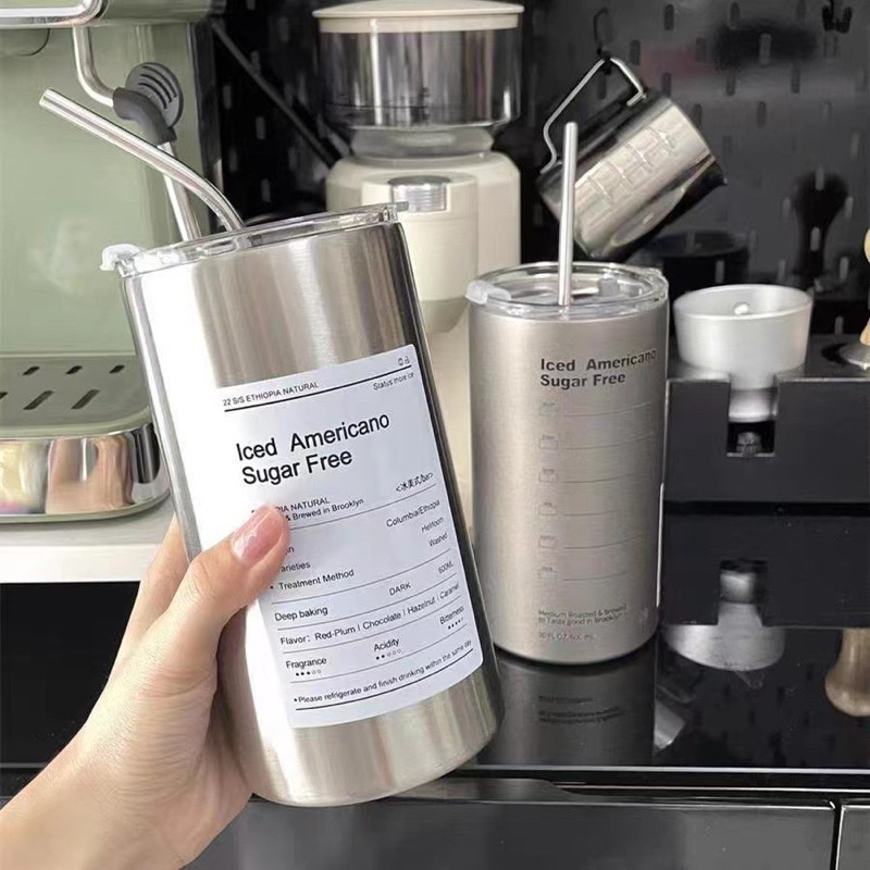 Jual Tumblr stainless viral 600ml | Shopee Indonesia