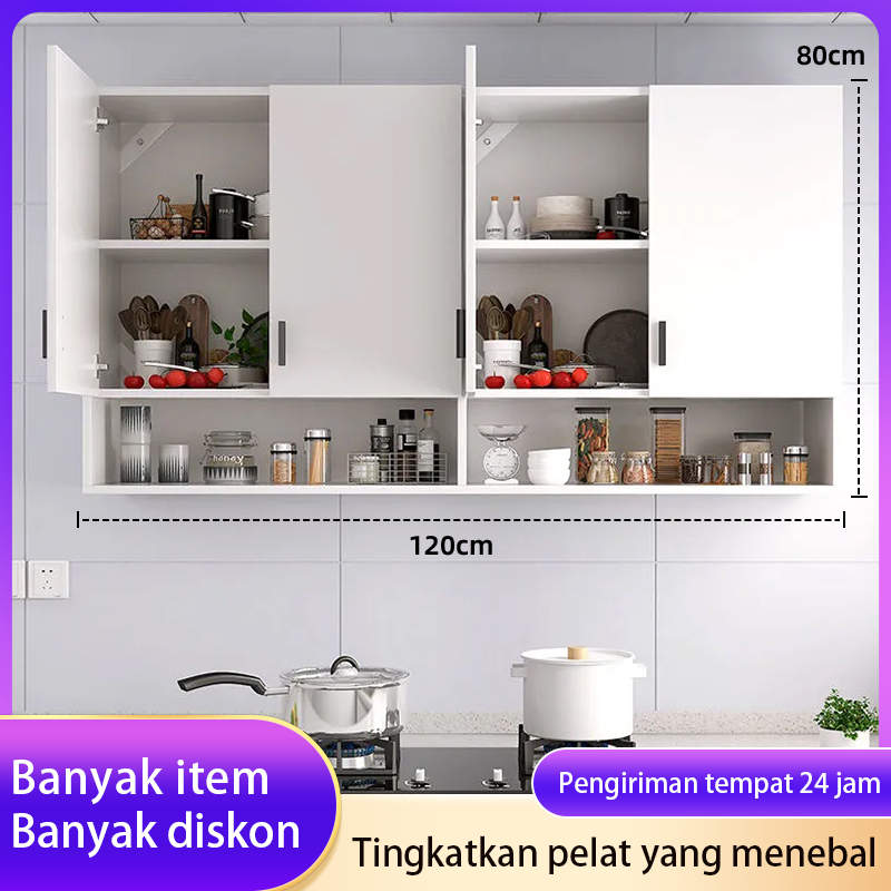 Jual Lemari Dinding Dapur / Kitchen Set 2 Pintu Minimalis / Rak Atas ...