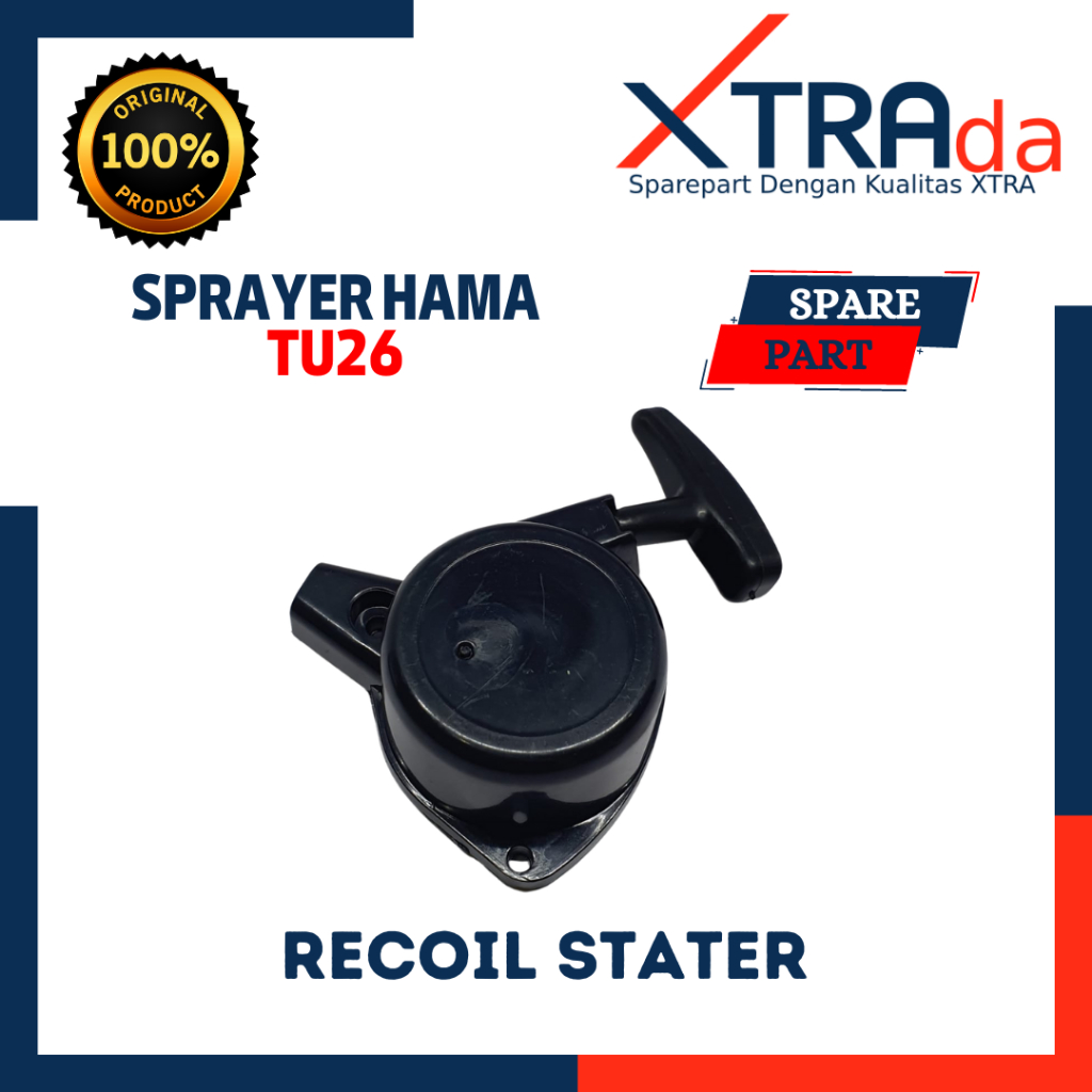 Jual Recoil starter / tarikan stater mesin semprotan hama TU26 kap engkol selahan TU26 ...