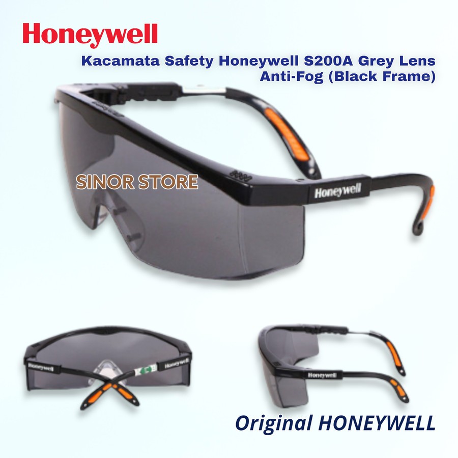 Jual Kacamata Safety Honeywell S200A Lens Fog Ban | Shopee Indonesia