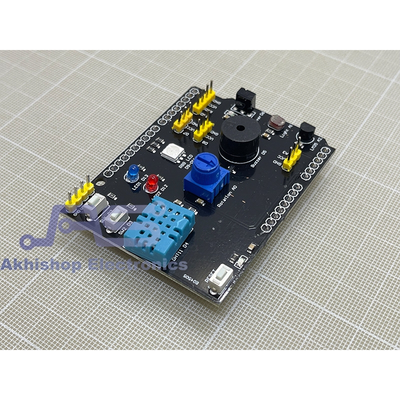 Jual Arduino Uno 9 in 1 Learning Shield | Shopee Indonesia