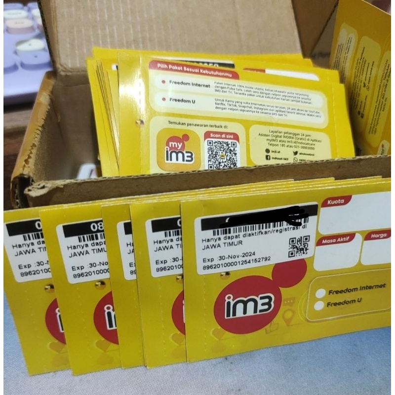 Jual PERDANA IM3 5GB | Shopee Indonesia