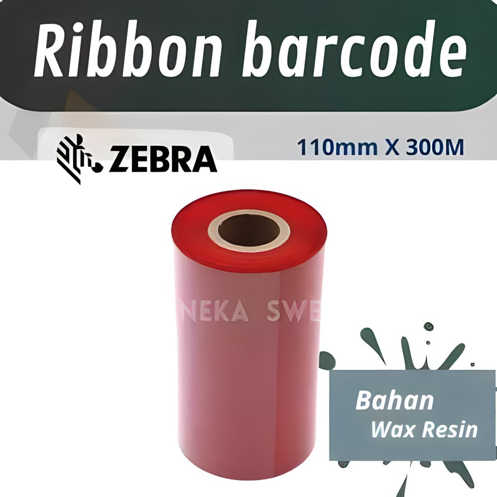 Jual Ribbon Wax Resin 110mm X 300m Core 1 Inchi ( Face Out ) Warna ...