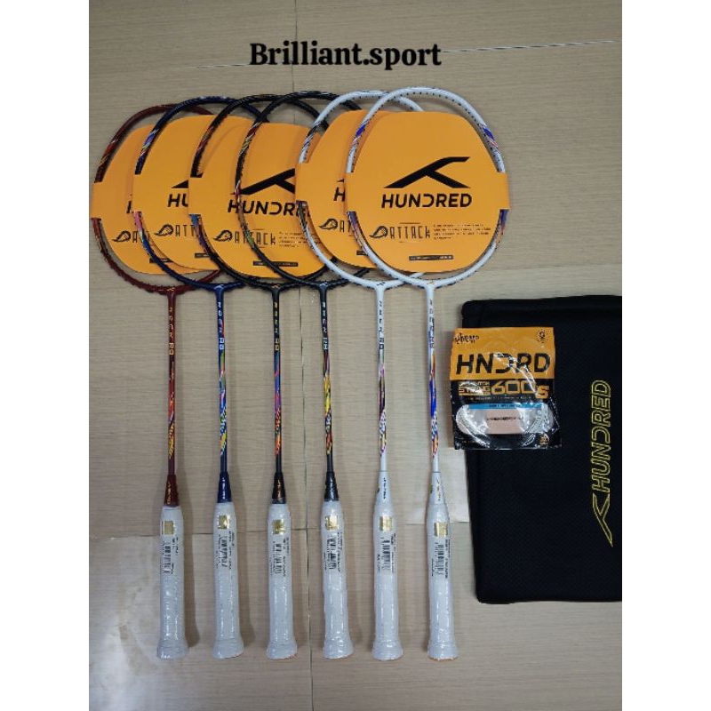 Jual RAKET BADMINTON HUNDRED HNDRD ROCK R8 ORIGINAL | Shopee Indonesia