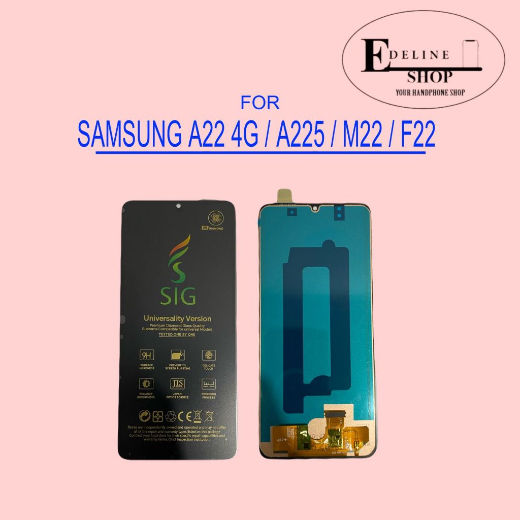 Jual LCD SAMSUNG M22 / A22 4G / A225 / A225F / F22 FULLSET TOUCHSCREEN ...