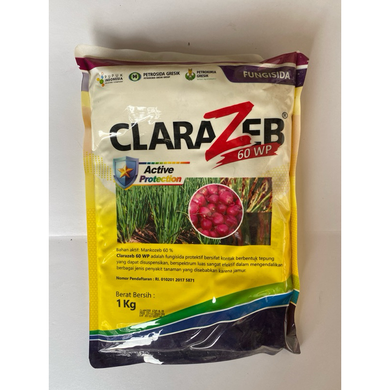 Jual FUNGISIDA CLARAZEB KUNING 60 WP | 1KG | Shopee Indonesia