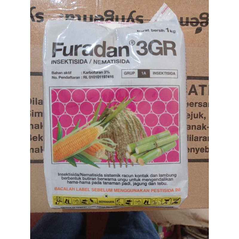 Jual INSEKTISIDA / NEMATISIDA FURADAN 3 GR 1 KG | Shopee Indonesia