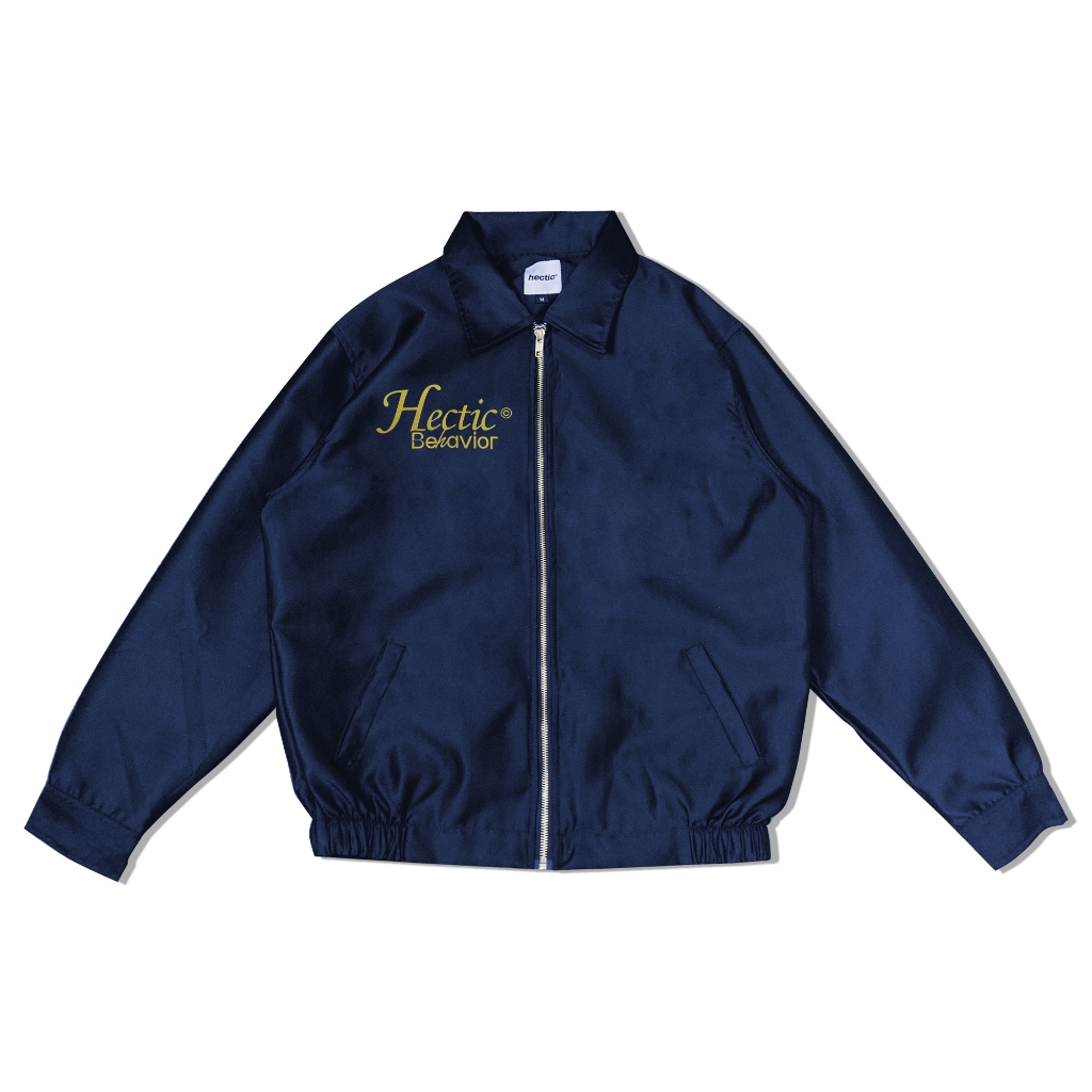 Jual Work Jacket Boxy - All Star - Hitam & Navy - Hectic | Shopee Indonesia