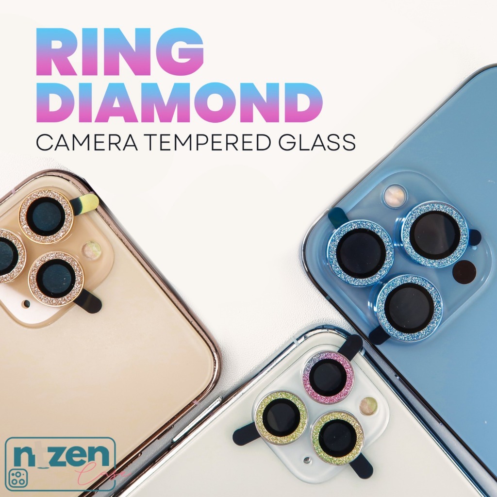 Jual RING DIAMOND TEMPERED Glass Camera Iphone 13 Pro Max 12 Pro Max 11 Pro Max 13 Mini 12 Mini ...