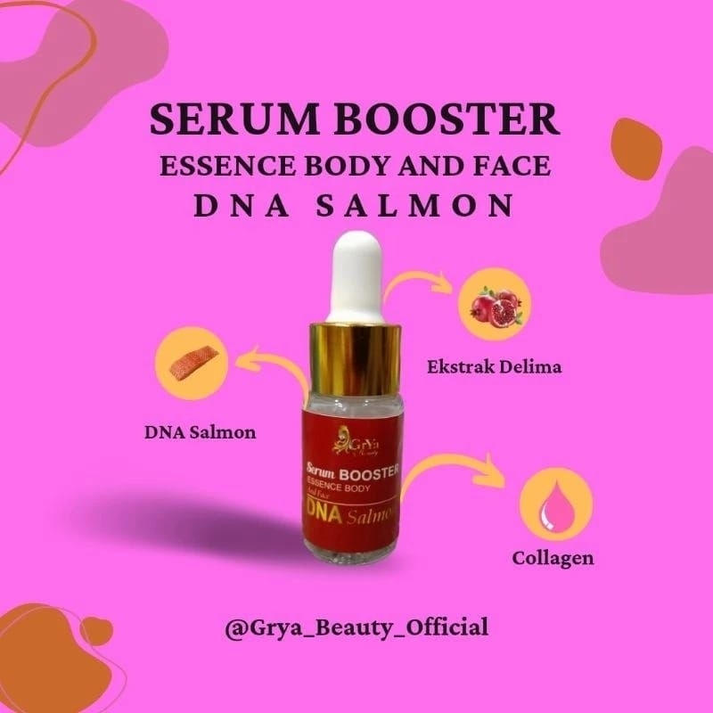 Jual SERUM BOOSTER DNA SALMON SERUM GRYA BEAUTY VIRAL PERAWATAN ...