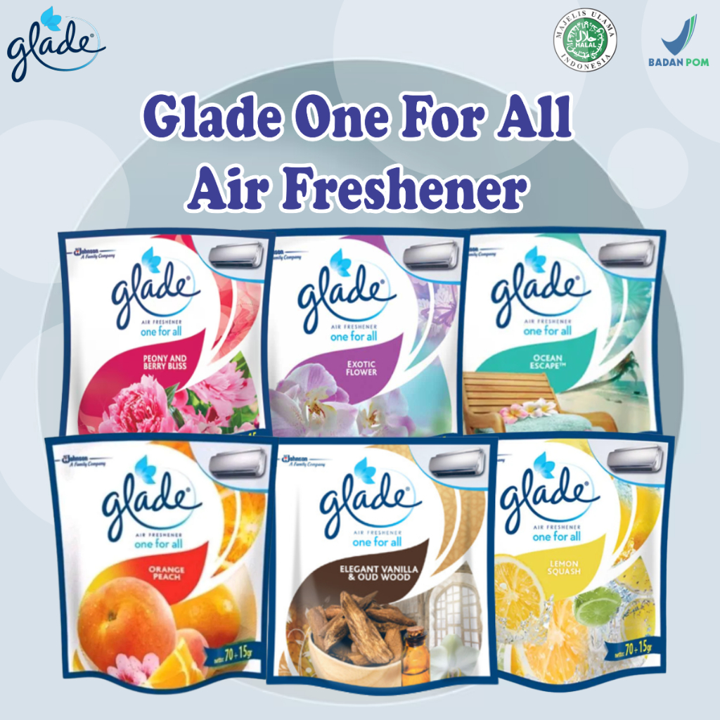 Jual Glade One For All Pengharum Ruangan 70gr - Gantung | Shopee Indonesia