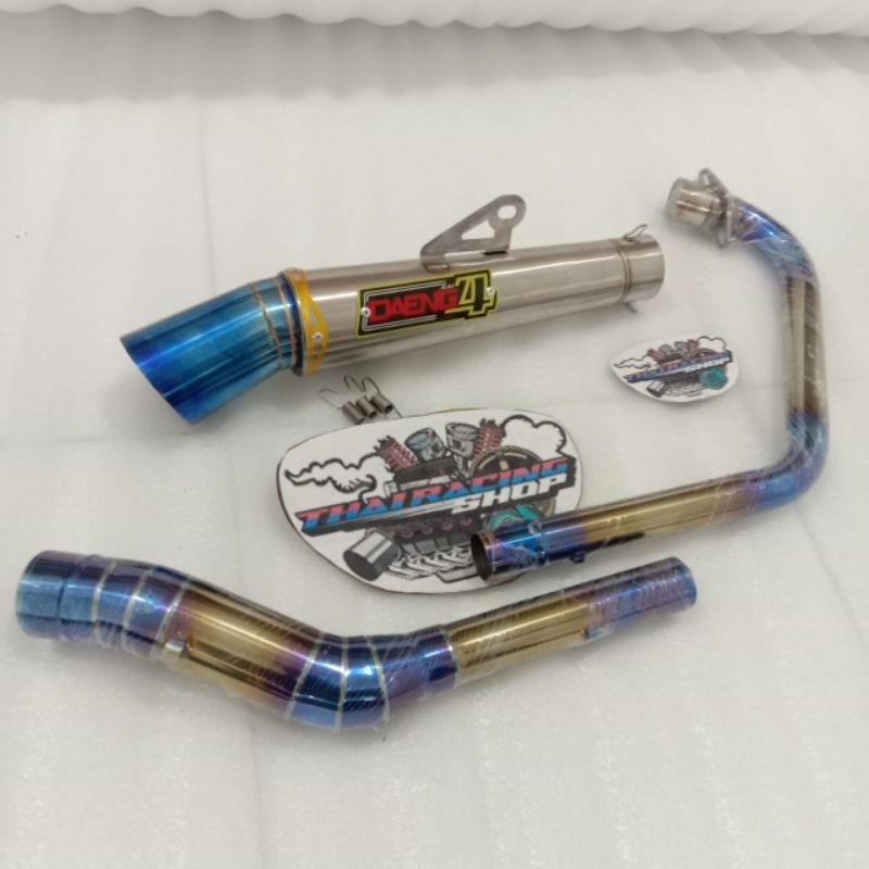 Jual Daeng Sai4 open spec exhaust pipe for raider 150 tmx 125 155 pinoy ...