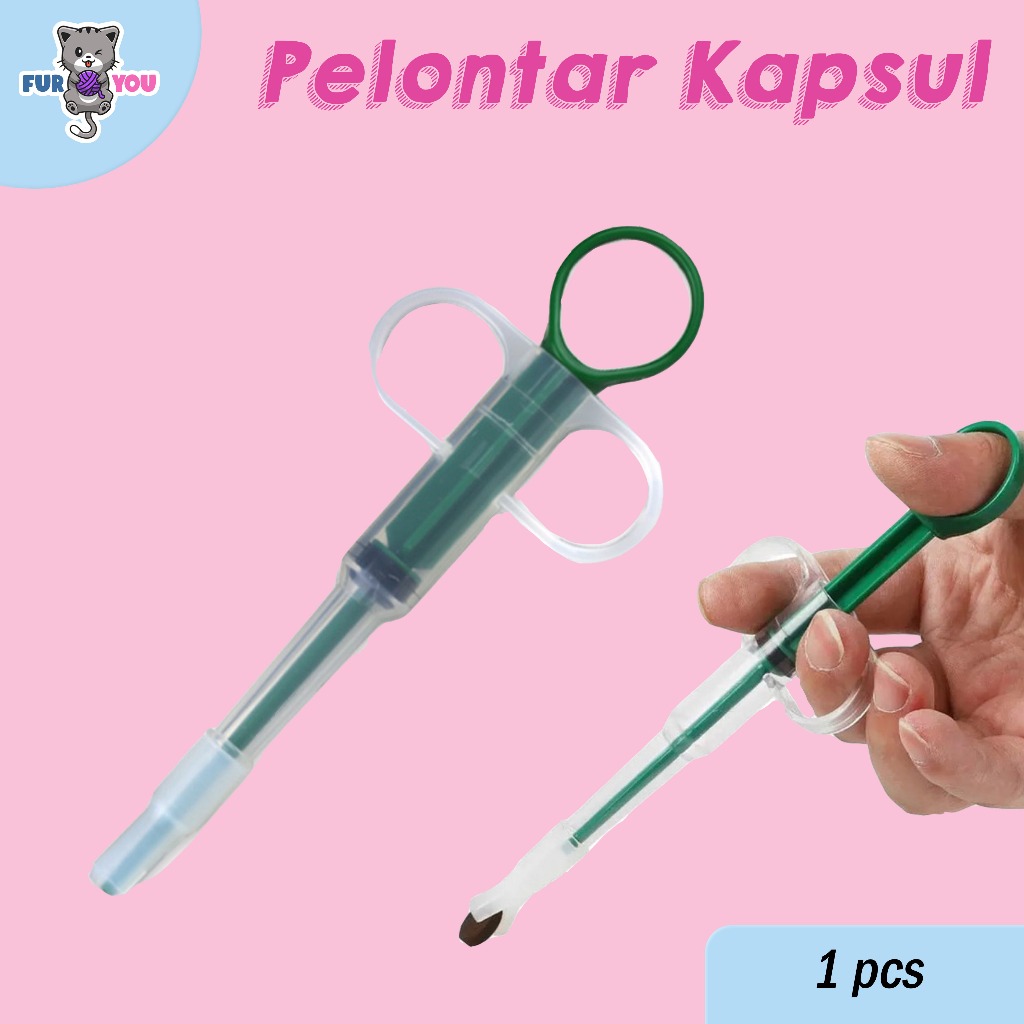 Jual ALat Pelontar Kapsul untuk Pemberian Obat Tabet/Kapsul ke Anabul ...