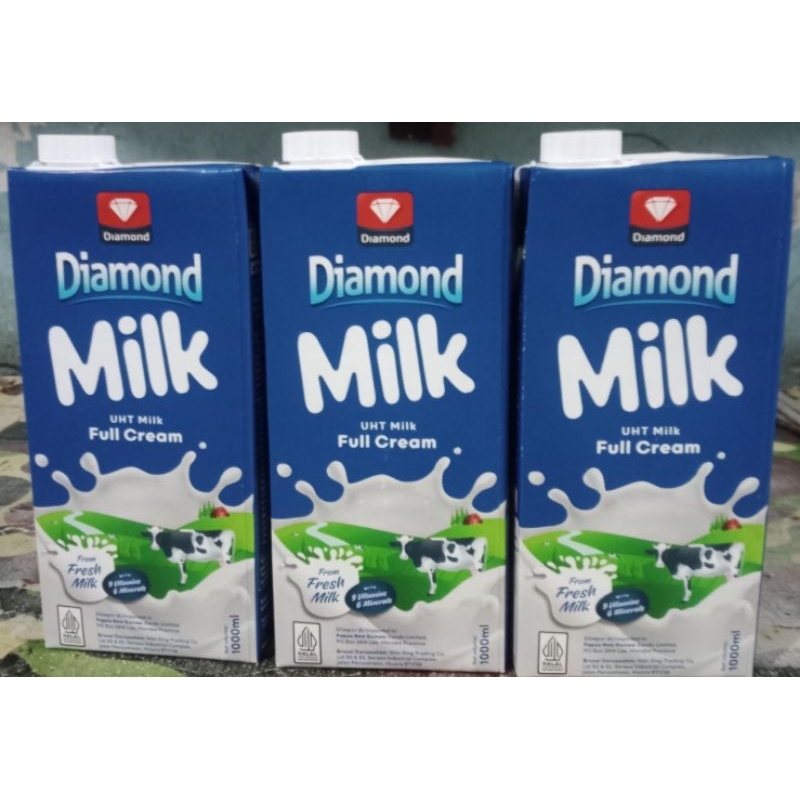 Jual Diamond Milk FULL CREAM 1 liter | Shopee Indonesia