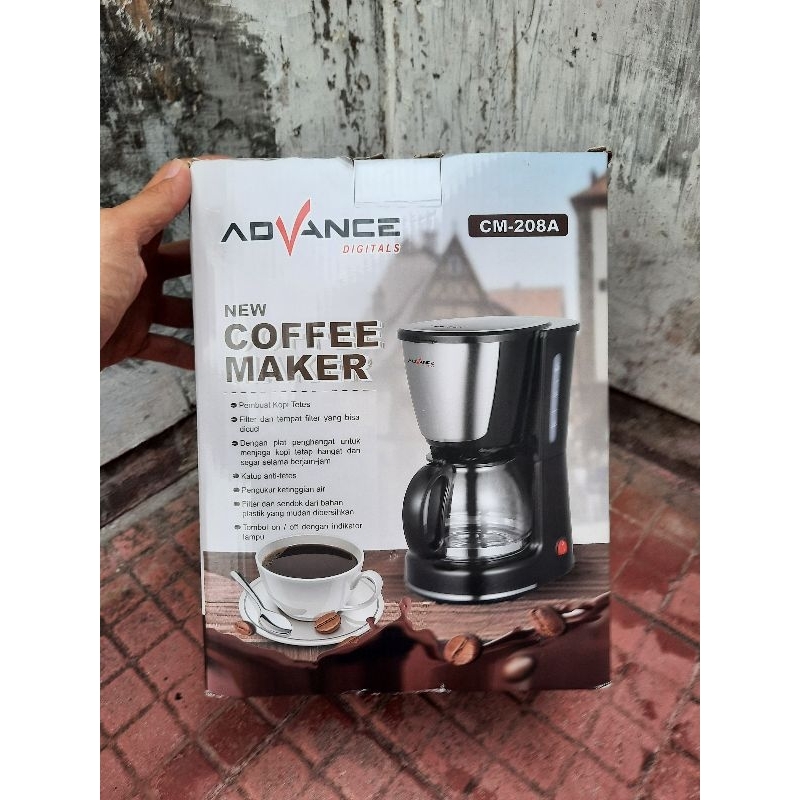 Jual MESIN PEMBUAT KOPI COFFER MAKER ADVANCE CM-208A (NEW) BARANG BARU ...