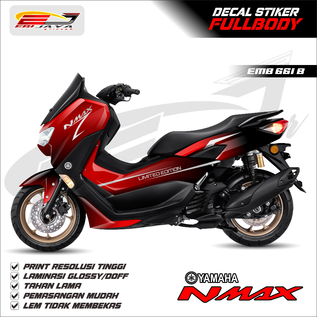 Jual STIKER NMAX MOTOR CUSTOM NEW-STICKER YAMAHA NMAX- STICKER DECAL ...