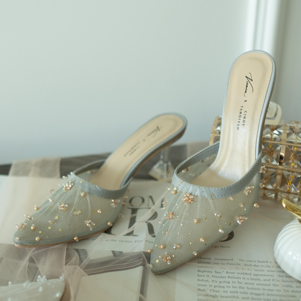 Jual ELLERY Vienca x Cindy Sepatu Wanita Hak Tinggi / Pump Shoes ...